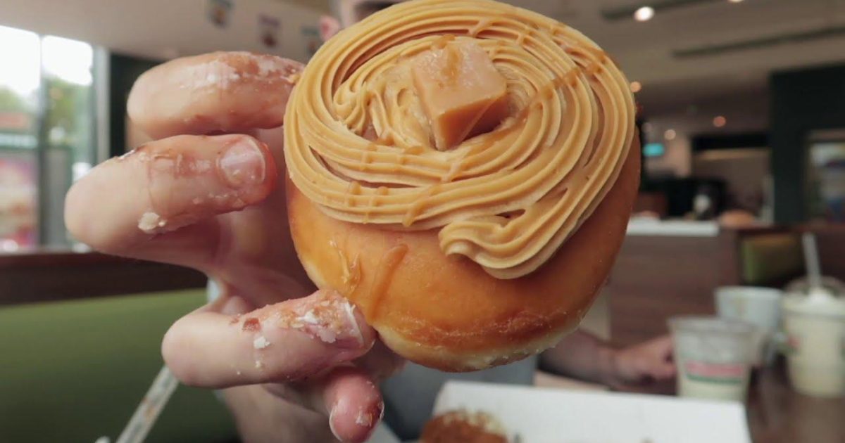 Krispy Kreme Light Lunch Challenge at Krisy Kreme / Beardtown