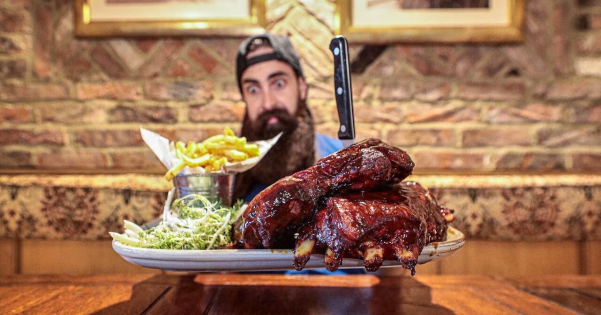 5lb Ribs Challenge at The Ship Inn / Beardtown