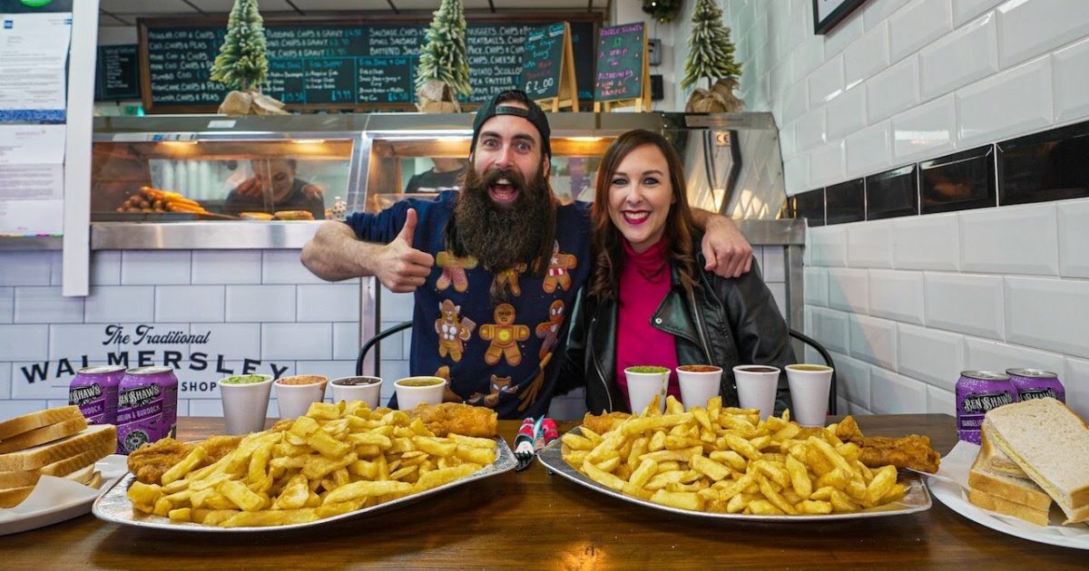 Chippy Challenge at The Walmersley Chippy / Beardtown